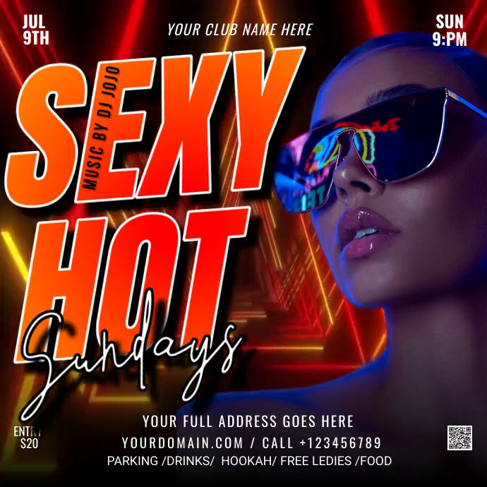 Sexy Night Template Postermywall