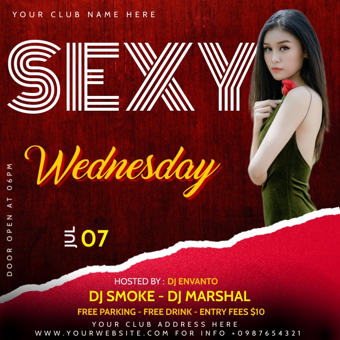 Sexy Party Template Postermywall