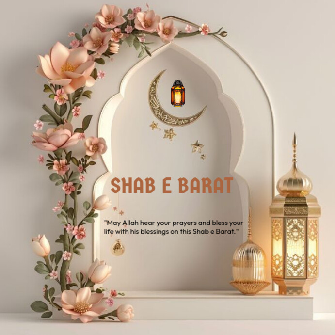 SHAB E BARAT Template | PosterMyWall