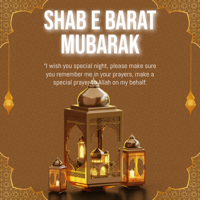 shab e barat Template | PosterMyWall