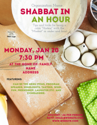 Cooking Classes Flyer Design Template | PosterMyWall