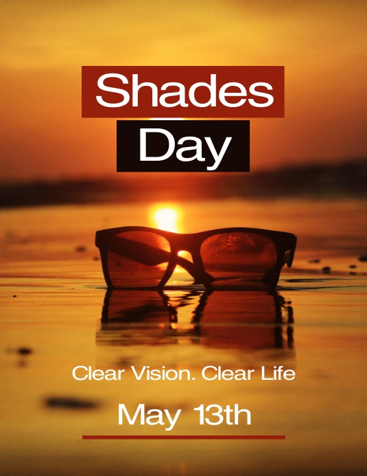 Copy of Shades Day Flyer | PosterMyWall