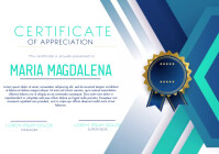 Light Blue - Certificate Template | PosterMyWall