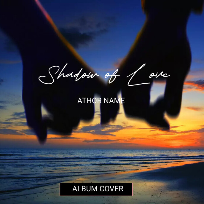 Shadow of love album cover Template | PosterMyWall