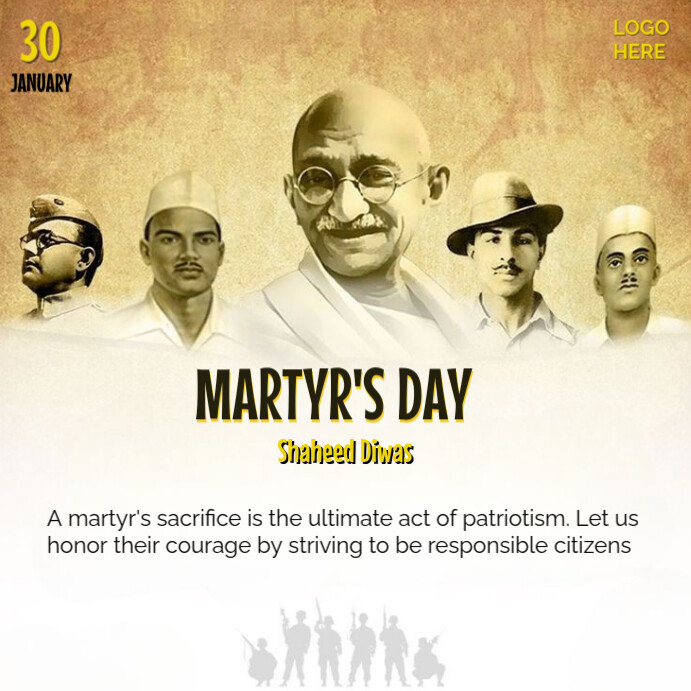 Shaheed Diwas Template | PosterMyWall