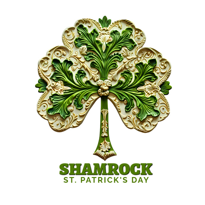 Copy of Shamrock Clover Logo | PosterMyWall