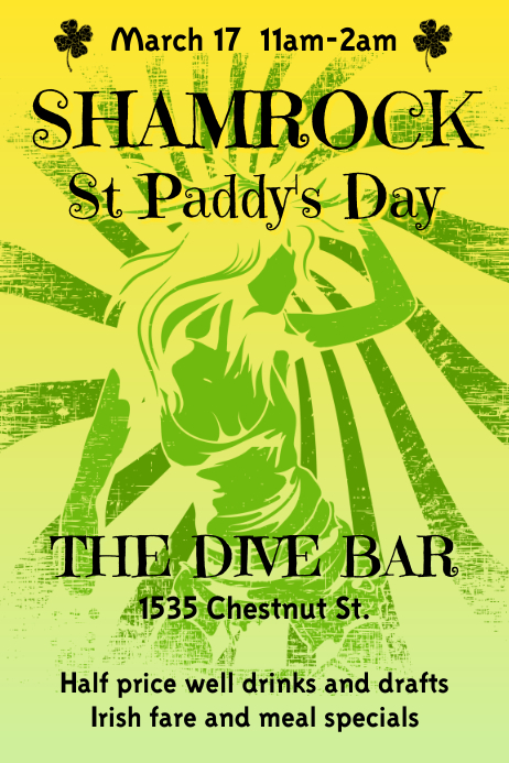 Copy of Shamrock Poster | PosterMyWall