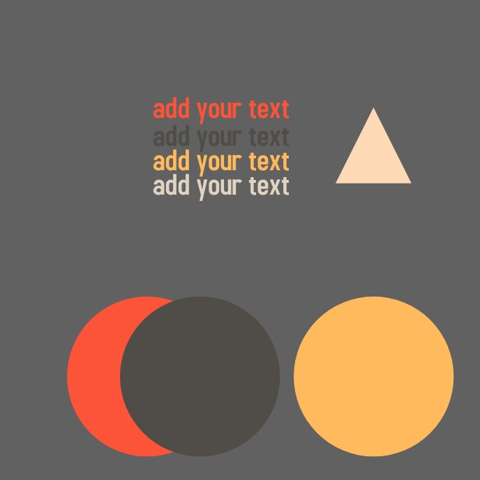 shape cover design template | PosterMyWall