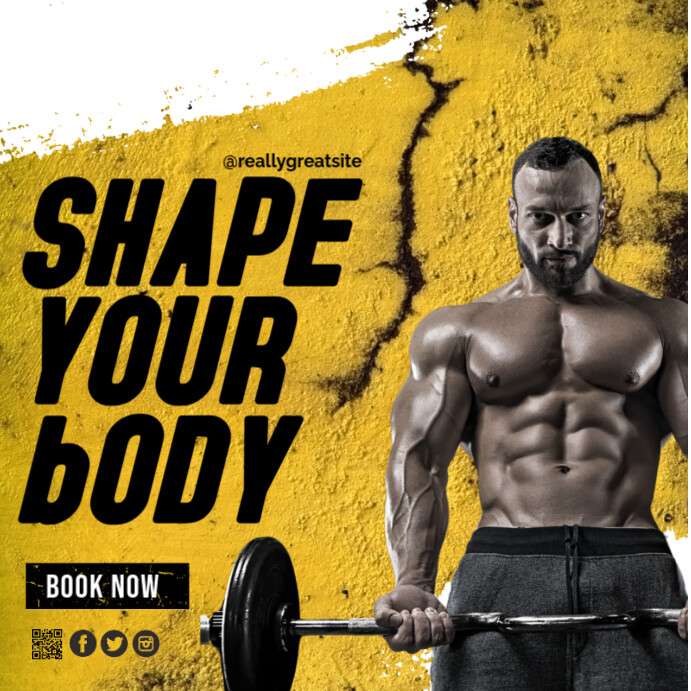 Copy of SHAPE YOUR FIT | PosterMyWall