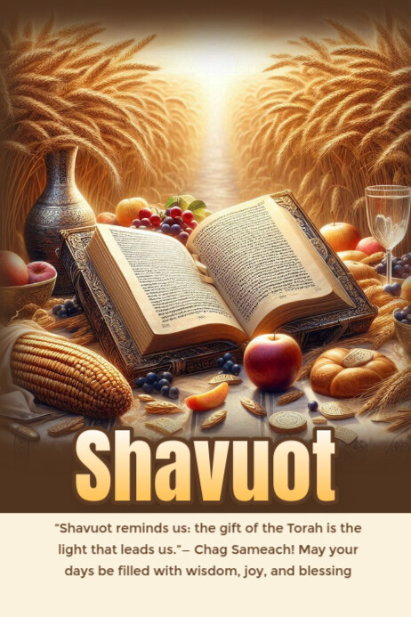 Shavuot Template | PosterMyWall