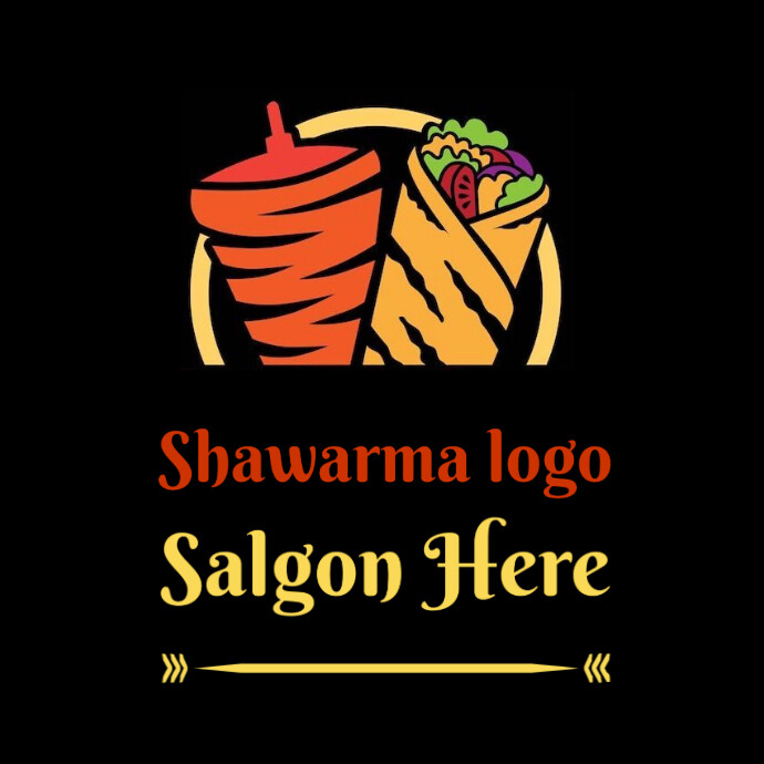 Shawarma Logo Template
