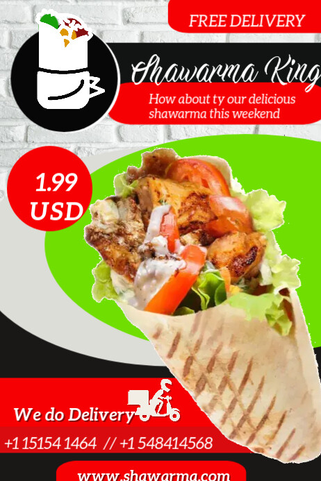 Copy of shawarma | PosterMyWall