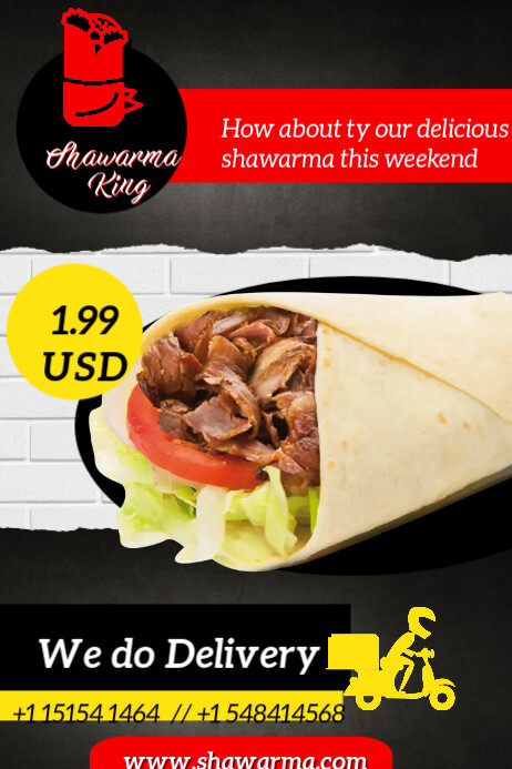 shawarma Template | PosterMyWall
