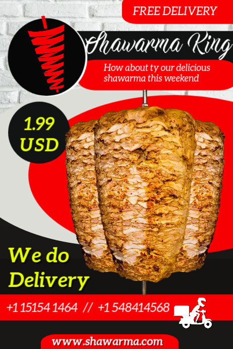 Copy of shawarma | PosterMyWall