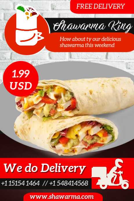 shawarma Template | PosterMyWall