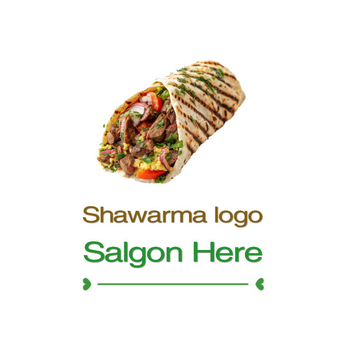 Shawarma Logo Template