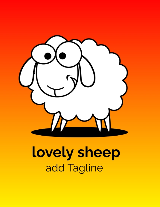 Copy of Sheep logo nft design 1 (1) | PosterMyWall