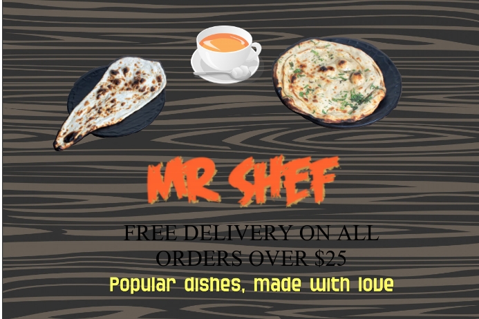 shef Template | PosterMyWall