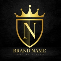 3D gold crown logo Template | PosterMyWall