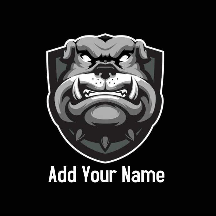 Shield dog Logo Mascot For Esport / gamer Template | PosterMyWall