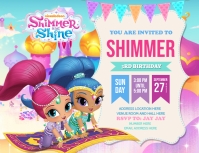Shimmer and Shine Template | PosterMyWall