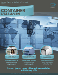 Shipping Container Sale Flyer Template | PosterMyWall