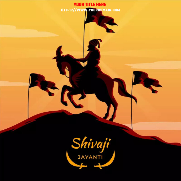 Shiv jayanti Template | PosterMyWall
