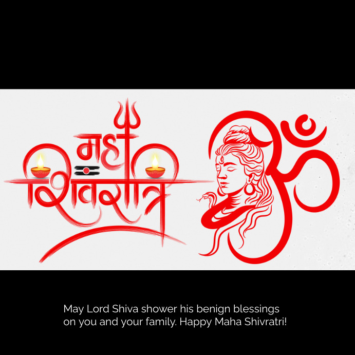 Shiva Post Template | PosterMyWall