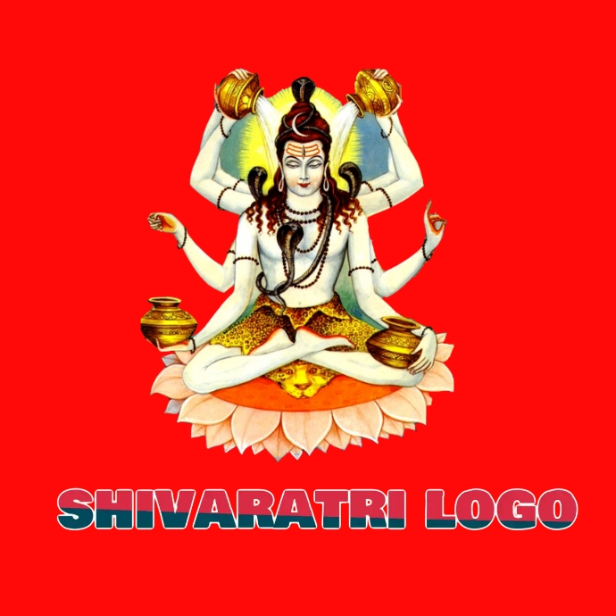 shivaratri logo Template | PosterMyWall