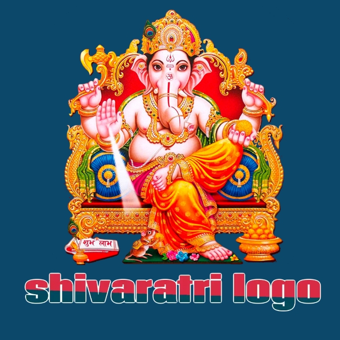 shivaratri logo Template | PosterMyWall