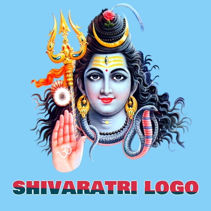 shivaratri logo Template | PosterMyWall