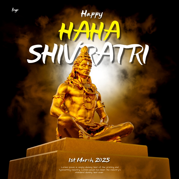 SHIVRATRI Template | PosterMyWall