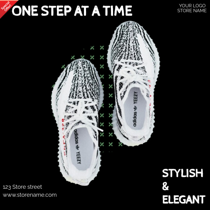 Shoe ad post Template | PosterMyWall