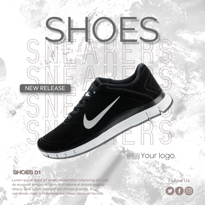 Shoe Ad Template | PosterMyWall