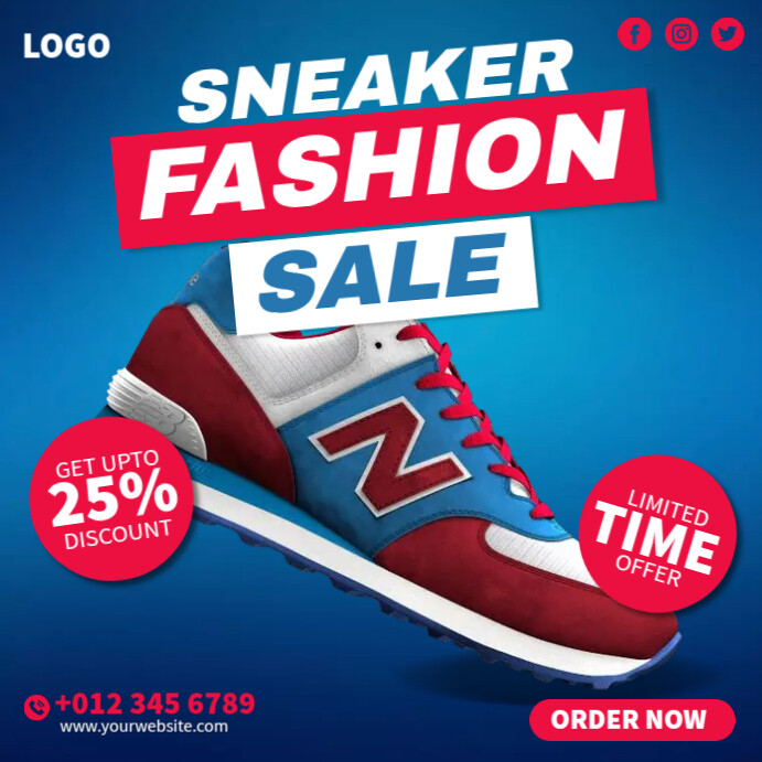 Plantilla de Shoe Ads | PosterMyWall