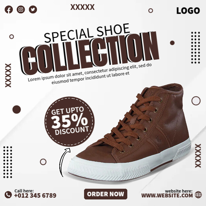 Shoe Collection Template | PosterMyWall