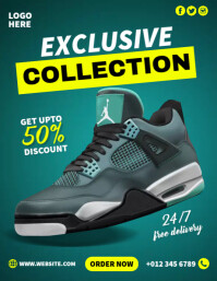 Shoe Ads Template | PosterMyWall