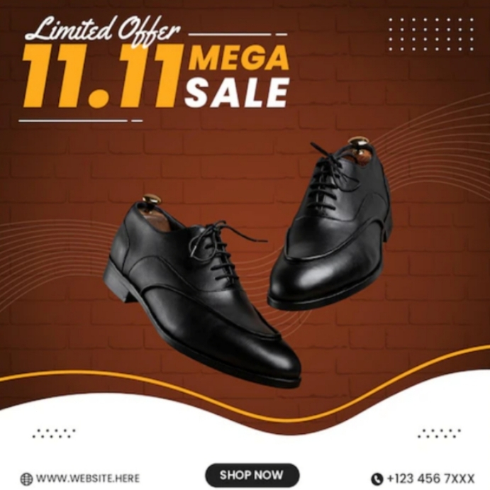 Shoe design Template | PosterMyWall