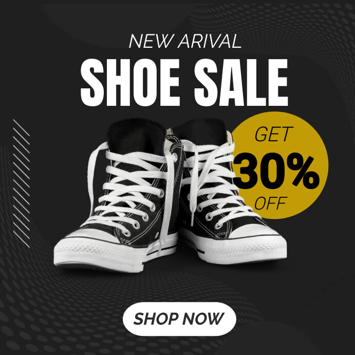 Shoe Template | PosterMyWall