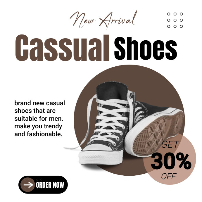 Shoe Template | PosterMyWall