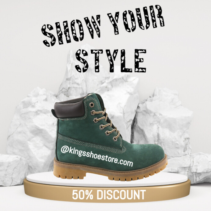 Shoe discount sale post Template | PosterMyWall