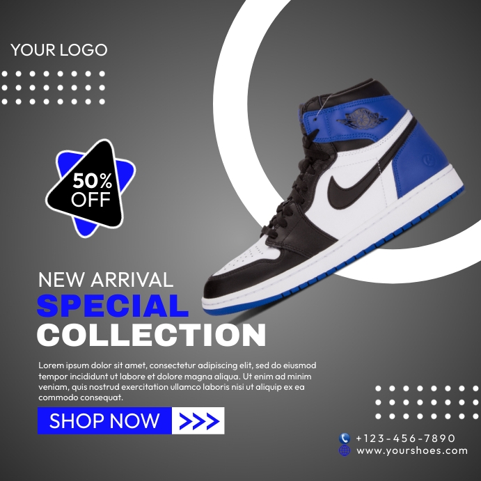 Shoe flyer Template | PosterMyWall