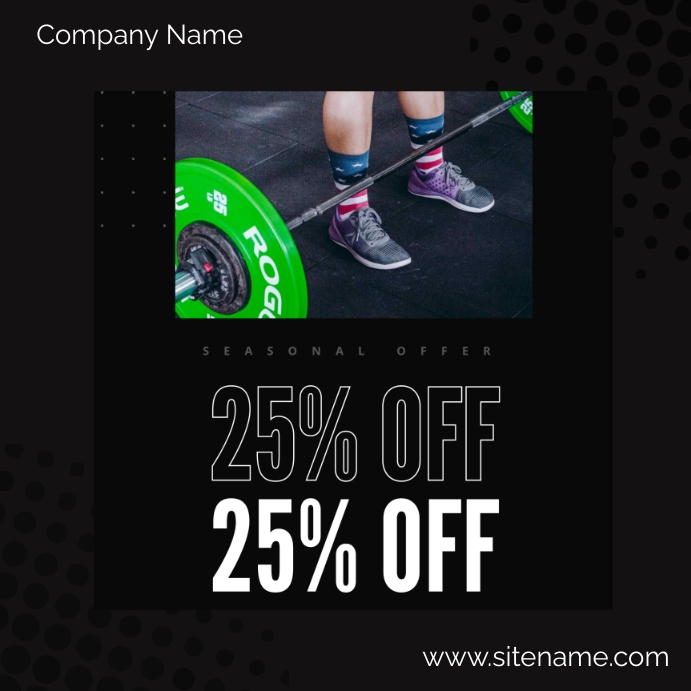 Shoe Offer Template | PosterMyWall