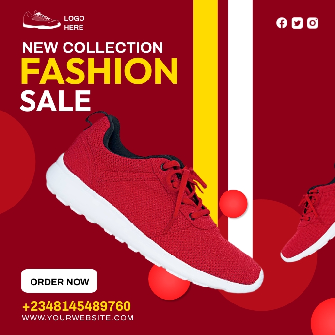 Shoe poster (1) Template | PosterMyWall