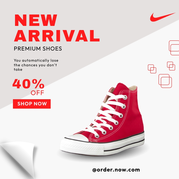 Shoe poster Template | PosterMyWall