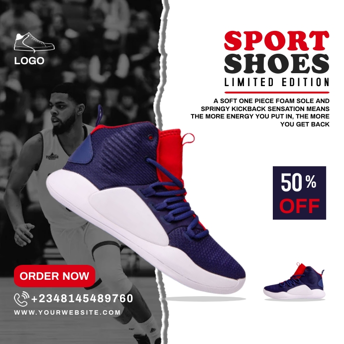 shoe poster1 Template | PosterMyWall