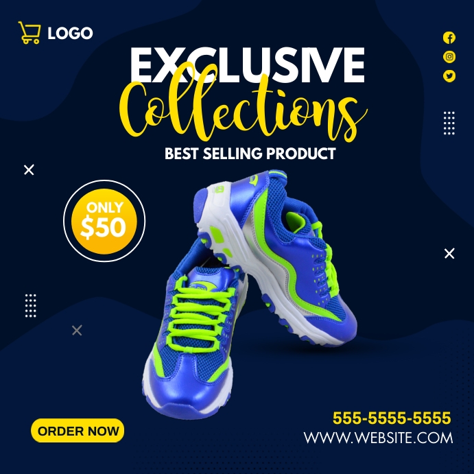 Shoe Retail Ads Template | PosterMyWall