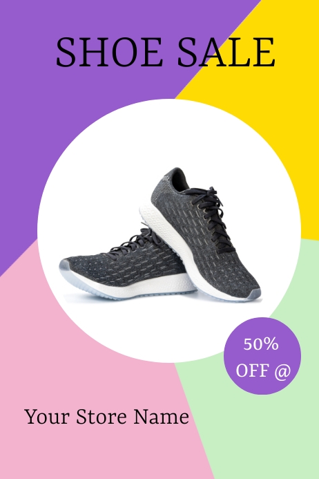 shoe sale design Template | PosterMyWall