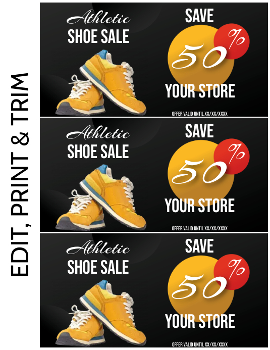 SHOE SALE Template | PosterMyWall