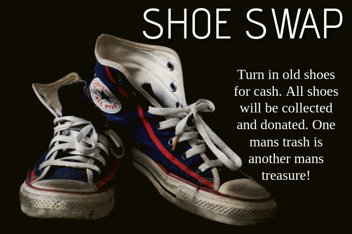 Shoe Swap | PosterMyWall